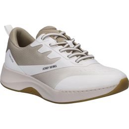 Sneaker Josef Seibel "Elli 53, beige-kombi", Damen, Gr. 39, beige (beige, kombi), Obermaterial: 100% Textilmaterial TEXMAT., Schuhe Sneaker