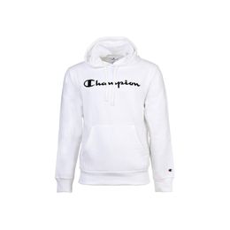 Sweatshirt Champion "Sweatshirt Hooded Sweatshirt Heavy Soft", Herren, Gr. L, wei&szlig;, Obermaterial: 55% Baumwolle CO. 45% Polyester PES., Sweatshirts Sweatshirt