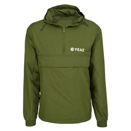 Windbreaker YEAZ "Windbreaker Olive CHASER", Herren, Gr. 3XL, gr&uuml;n (olive), Obermaterial: 100% Polyester PES., Jacken Windbreaker