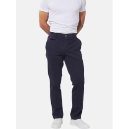 Chinos Babista "Chino LEVANO", Herren, Gr. 54, N-Gr, blau (dunkelblau), Obermaterial: 97% Baumwolle CO. 3% Elasthan EL., Hosen Chinos