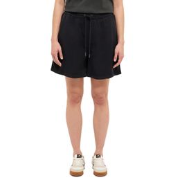Shorts Mustang "Damen Style Charlottesville", Damen, Gr. XS, 4088 schwarz, Web, 100% Lyocell, unifarben, relaxed fit, Hosen Shorts