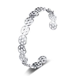 Armreif AILORIA "Armreif ALYNA", silber, Armb&auml;nder, Damen, Edelstahl, Armreif