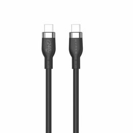 Targus USB-Kabel "Silicone USB-C Lade-Kabel 1 m 240W", schwarz, 100cmcm, Kabel, USB-Kabel