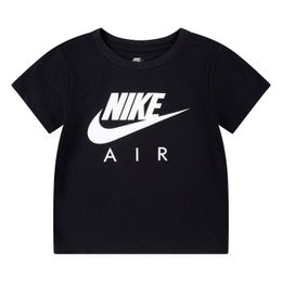 T-Shirt Nike Sportswear, Jungen, Gr. 98 (3), schwarz, Jersey, Obermaterial: 60% Baumwolle, 40% Polyester, unifarben, Rundhals, Shirts T-Shirt, f&uuml;r Kinder