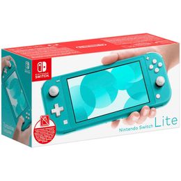 NINTENDO SWITCH Spielekonsole "Lite (ohne Netzteil)", blau (t&uuml;rkis), B:20,8cm H:9,11cm T:1,39cm, Spielekonsolen, Spielekonsole
