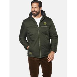 Langjacke Jan Vanderstorm "Jacke RODBRECHT", Herren, Gr. 60, gr&uuml;n (oliv), Obermaterial: 100% Polyester COOLMAX PES(Coolmax)., Jacken Langjacke