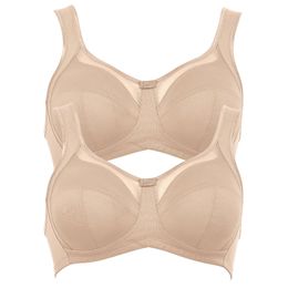 Entlastungs-BH Anita "Komfort BH Clara", Damen, Gr. 95, Cup H, beige (beige beige), Obermaterial: 85% Polyamid PA. 15% Elasthan EL., BHs Entlastungs-BH