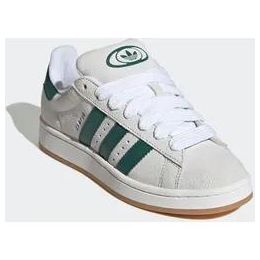 Sneaker Adidas ORIGINALS "CAMPUS 00S", Damen, Gr. 36, wei&szlig; (crystal wei&szlig;, core wei&szlig;, collegiate gr&uuml;n), Leder, Synthetik, Schuhe Sneaker, Topseller