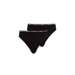 Slip Jockey "Slip Modern Classic Brief 2er Pack", Herren, Gr. XL, schwarz, Obermaterial: 100% Baumwolle CO., Unterhosen Slip