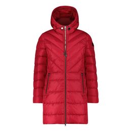 Steppjacke Betty Barclay "Steppjacke mit Kapuze", Damen, Gr. 44, rot (spicy rot), Obermaterial: 100% Polyamid PA., Jacken Steppjacke