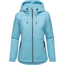 Winterjacke Ragwear "Winterjacke Bevin Warm YOUMODO", Damen, Gr. XS, blau (cloud), Obermaterial: 100% Polyester PES. Obermaterial: Futter: 100% Polyester PES. 100% Polyester PES., Jacken Winterjacke