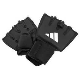 Punch-Handschuhe Adidas PERFORMANCE "Speed Gel Wrap Glove" Gr. L, schwarz, Boxhandschuhe, L/XL, Obermaterial: 100% Kunstleder