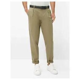 Chinohose Brax "Style TINO", Herren, Gr. 38, L&auml;nge 30, khaki, Web, 88% Baumwolle, 9% Elastomultiester, 3% Elasthan, Hosen Chinohose