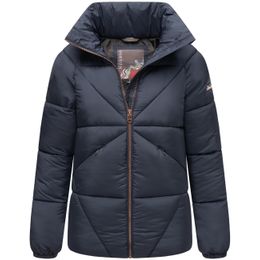Steppjacke Navahoo "Steppjacke Schokolinaa 14", Damen, Gr. L, blau (navy), Obermaterial: 100% Polyester PES. Obermaterial: Futter: 100% Polyester PES. 100% Polyester PES., Jacken Steppjacke