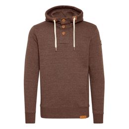 !Solid Kapuzenpullover SOLID "Hoodie SDTripStrip", Herren, Gr. XL, braun (coffe b me), Obermaterial: 50% Baumwolle CO. 50% Polyester PES., unifarben, Pullover Kapuzenpullover