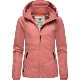 Outdoorjacke Ragwear "&Uuml;bergangsjacke Dizzie", Damen, Gr. L, rosa (old pink24), Obermaterial: 100% Polyester PES. Obermaterial: Futter: 100% Polyester PES. 100% Polyester PES., Jacken Outdoorjacke