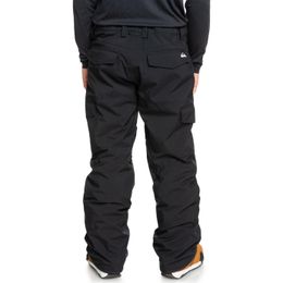 Snowboardhose Quiksilver "Porter", Herren, Gr. XS, schwarz, Obermaterial:100% Microfaser;, Hosen Snowboardhose
