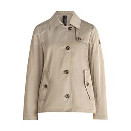 Kurzjacke Betty Barclay "Kurzmantel mit Kragen", Damen, Gr. 36, gr&uuml;n (khaki), Obermaterial: 60% Polyester PES. 40% Polyamid PA., Jacken Kurzjacke
