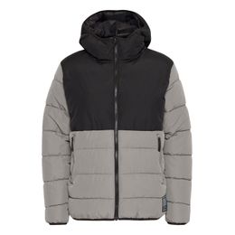 Steppjacke North Bend "Steppjacke NBSarena W", Damen, Gr. 42, grau (lava smoke), Obermaterial: 100% Polyester PES., regular fit normal, Jacken Steppjacke