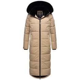 Winterjacke Navahoo "Navahoo Knuddelfee Damen Parka B990", Damen, Gr. L, beige, Obermaterial: 100% Polyester PES., Jacken Winterjacke