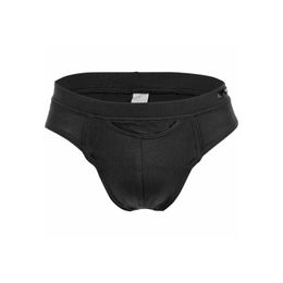 Slip HOM "Slip Tencel Soft Comfort Mini Brief 1er Pack", Herren, Gr. S, schwarz, Obermaterial: 97% Lyocell CLY. 3% Elasthan EL., Unterhosen Slip