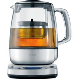 Sage Wasser-/Teekocher "The Tea Maker STM800", silber (edelstahl, glas), B:20cm H:25cm T:15cm, Teeautomaten, Wasser-/Teekocher