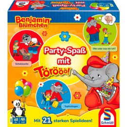 Spielesammlung Schmidt Spiele "Benjamin Bl&uuml;mchen, Party-Spa&szlig; mit T&ouml;r&ouml;&ouml;&ouml;", bunt, Spiele, KinderB:29,5cm H:7,8cm T:29,5cm, Spielesammlung, B:29,5cm H:7,8cm T:29,5cm