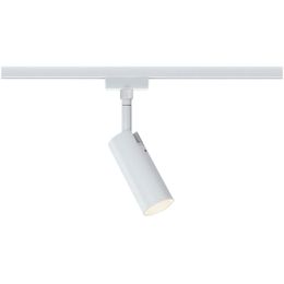 Paulmann Schienensystem-Leuchten "URail Spot Tubo 1x4W 3000K 230V", wei&szlig;, 1, &Oslash; 4,3cm H: 19,7cm, 1 Stk., Leuchten, 3-Step-Dimmbar, Schienensystem-Leuchten