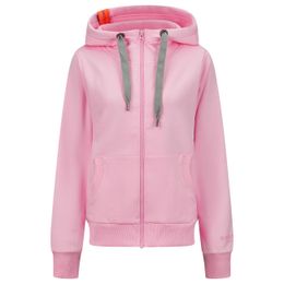 Sweatjacke SALZHAUT "Sweatjacke S&Ouml;&Ouml;TE", Damen, Gr. M, rosa (ros&eacute;), Obermaterial: 55% Baumwolle CO. 45% Polyester PES., Sweatjacken Sweatjacke