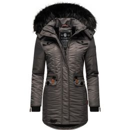 Steppjacke Navahoo "Wintermantel Sch&auml;tzchen", Damen, Gr. S, grau (anthrazit), Obermaterial: 100% Polyester PES. Obermaterial: Futter: 100% Polyester PES. 100% Polyester PES., Jacken Steppjacke