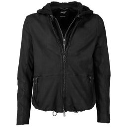 Lederjacke Maze "Lederjacke 42020105", Damen, Gr. S, schwarz, Obermaterial: 100% Lammleder LEL. Futter: 100% Baumwolle CO., Jacken Lederjacke