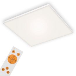 Briloner Leuchten LED Panel "Rahmenloses CCT LED Panel, wei&szlig;, 1xLED/38W", wei&szlig;, neutral, H: 7,5cm, Leuchten, LED Panel