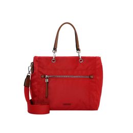 Emily & Noah Shopper EMILY & NOAH "Shopper E&N Esther", Damen, Gr. B/H/T: 31cm x 28cm x 14cm 0, rot (rot 600), Polyester, Taschen Shopper