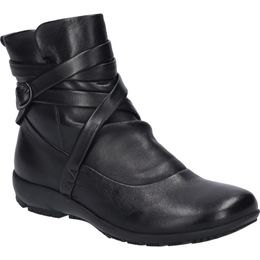 Stiefelette Josef Seibel "Charlotte 11, schwarz", Damen, Gr. 36, schwarz, Obermaterial: 100% Rindsleder Leather cow., Schuhe Stiefelette