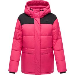 Anorak Ragwear "Steppjacke Wikesh", Damen, Gr. L, pink (fuchsia), Obermaterial: 100% Nylon NY. 100% Polyester PES. Obermaterial: Futter: 100% Polyester PES. 100% Polyester PES., Jacken Anorak