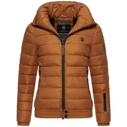 Steppjacke Marikoo "Steppjacke Poison", Damen, Gr. XS, braun (rusty cinnamon), Obermaterial: 100% Polyester PES. Obermaterial: Futter: 100% Polyester PES. 100% Polyester PES., Jacken Steppjacke