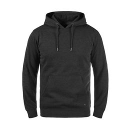 !Solid Kapuzenpullover SOLID "Hoodie SDBert", Herren, Gr. L, grau (dar grau m), Web, Obermaterial: 70% Baumwolle CO. 30% Polyester PES., unifarben, Pullover Kapuzenpullover