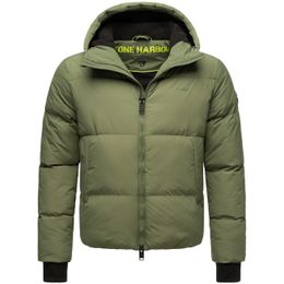 Steppjacke STONE HARBOUR "Winterjacke Tayroos XX", Herren, Gr. 3XL, gr&uuml;n (pine olive), Obermaterial: 100% Nylon NY. Obermaterial: Futter: 100% Polyester PES. 100% Polyester PES., Jacken Steppjacke
