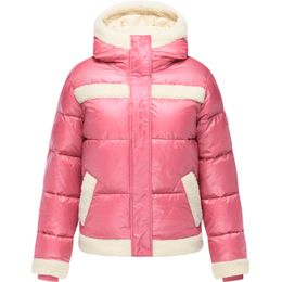 Winterjacke Ragwear "Winterjacke Editah Shiny YOUMODO", Damen, Gr. S, rosa (rose), Obermaterial: 100% Polyester PES. Obermaterial: Futter: 100% Polyester PES. 100% Polyester PES., Jacken Winterjacke