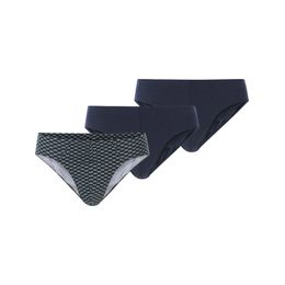Slip Babista "3er Pack Slip JORIM", Herren, Gr. L, blau (dunkelblau), Obermaterial: 100% Baumwolle CO., Unterhosen Slip