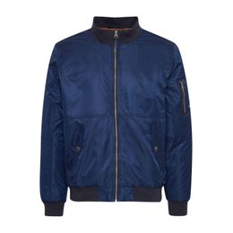 Bomberjacke Blend "Bomberjacke BHOuterwear", Herren, Gr. XXL, blau (marineblaus), Obermaterial: 100% Nylon NY., regular fit, Jacken Bomberjacke