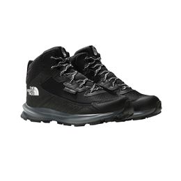 Wanderschuh The North Face "Y FASTPACK HIKER MID WP", Jungen, Gr. 32, schwarz (tnf schwarz, tnf schwarz), Synthetik, Textil, Schuhe Wanderschuh, wasserdicht