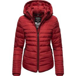 Winterjacke Marikoo "Winterjacke Amber", Damen, Gr. XS, rot (blood rot), Obermaterial: 100% Polyester PES. Obermaterial: Futter: 100% Polyester PES. 100% Polyester PES., Jacken Winterjacke