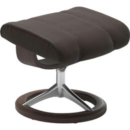 Fu&szlig;hocker stressless "Consul", braun (braun batick), B:54cm H:41cm T:39cm, Leder BATICK: BATICK ist ein leicht korrigiertes, durchgef&auml;rbtes und genarbtes M&ouml;belleder, bei dem die meisten Unebenheiten und Spuren in der Regel entfernt wurden.;Leder PALOMA: PALOMA ist ein durchgef&auml;rbtes Semianilin-M&ouml;belleder mit nat&uuml;rlicher Narbung.;ROHLEDER Stoff Q2 FARON: Ein fester zuverl&auml;ssiger Boucl&eacute; mit einem st