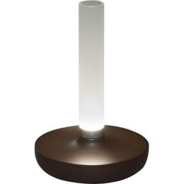 Konstsmide LED Tischleuchte "Biarritz", braun (rost), &Oslash; 13,5cm H: 20,5cm, 2 Stk., Leuchten, Biarritz USB-Tischleuchte, 1800/2700/4000K, dimmbar, LED Tischleuchte