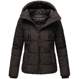 Winterjacke Marikoo "Marikoo Shimoaa XVI Damen Winter Steppjacke B977", Damen, Gr. XS, schwarz, Obermaterial: 100% Polyester PES., Jacken Winterjacke