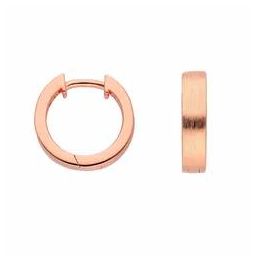 Adelia&acute;s Paar Creolen ADELIA ́S "Damen 925 Silber Ohrringe Creolen &Oslash; 14 mm", rosa (rose), Ohrringe, Damen, Damen, Silber 925 (Sterlingsilber), Silberschmuck f&uuml;r Damen