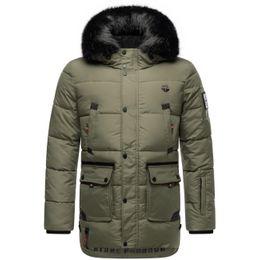Steppjacke STONE HARBOUR "Winterjacke Mironoo", Damen, Gr. M, gr&uuml;n (dusty olive), Obermaterial: 100% Polyester PES. Obermaterial: Futter: 100% Polyester PES. 100% Polyester PES., Jacken Steppjacke