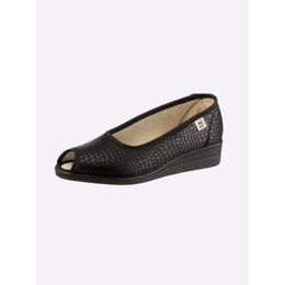 Slipper Casual Looks, Damen, Gr. 38, schwarz, Textil, Schuhe Slipper