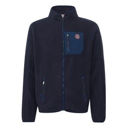 Fleecejacke FQ1924 "Fleecejacke FQLuis", Herren, Gr. L, blau (navy blazer), Obermaterial: 100% Polyester PES., Jacken Fleecejacke
